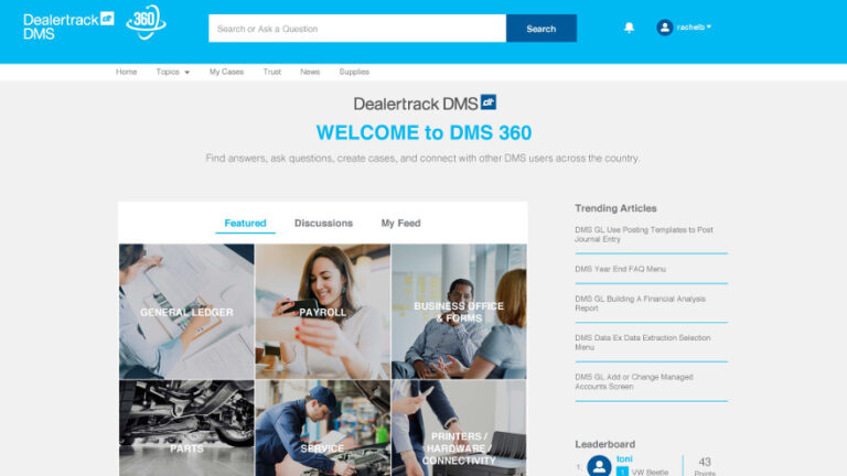Dealertrack set to launch user-centric DMS portal at NADA | Auto ...