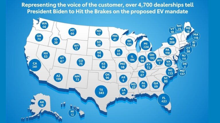 Dealers send second message to President: ‘Hit the brakes’ on EV ...