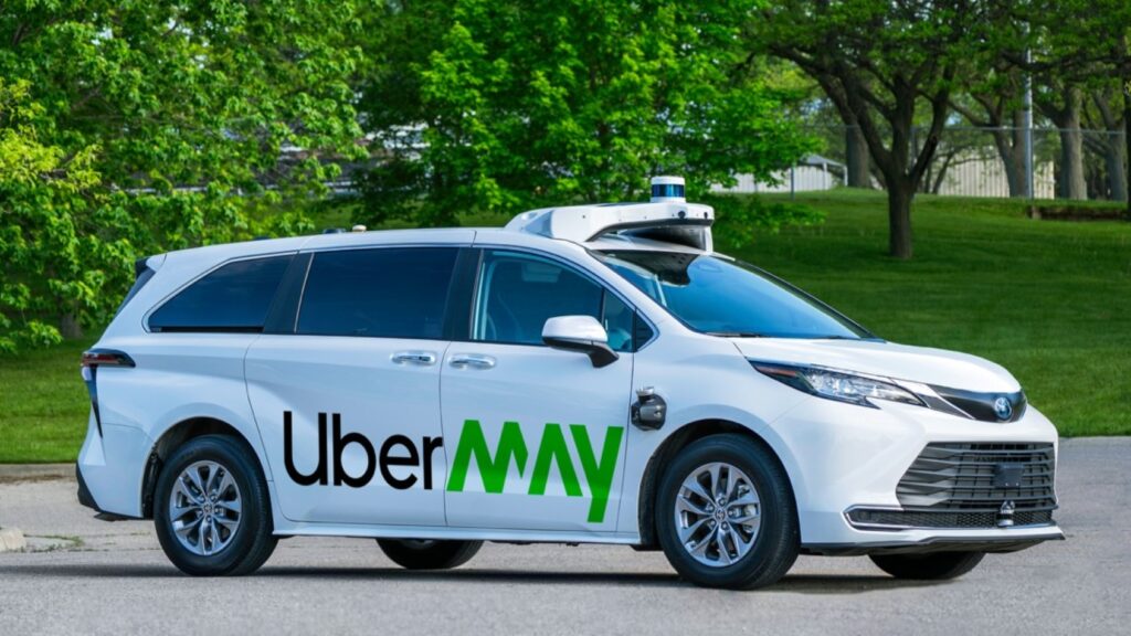 Uber plans to begin autonomous rides with May Mobility AVs in 2025 ...