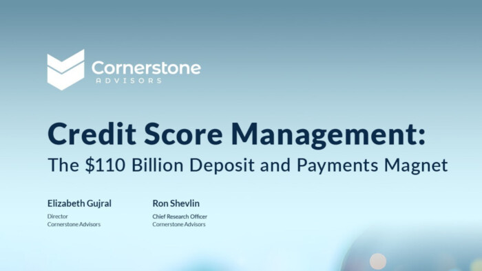 Cornerstone Advisors research on what subprime & near-prime consumers ...