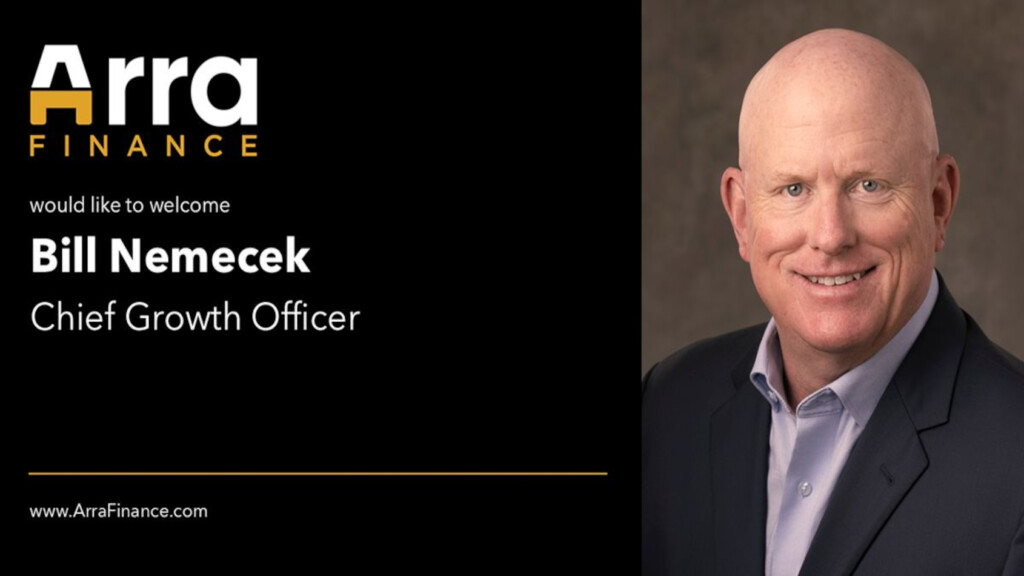 Arra Finance welcomes Nemecek as chief growth officer | Auto Remarketing